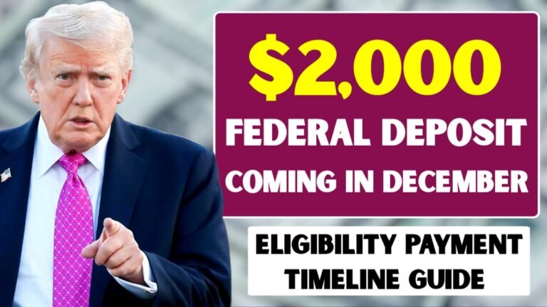 $2000 Federal Direct Deposit in December 2025: Fact Check, Eligibility ...
